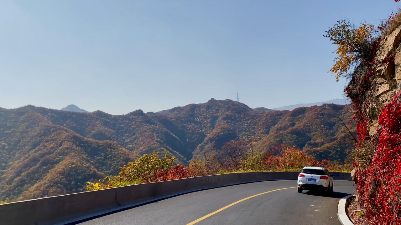 岫岩盘道岭 盘岭 大山谷图库