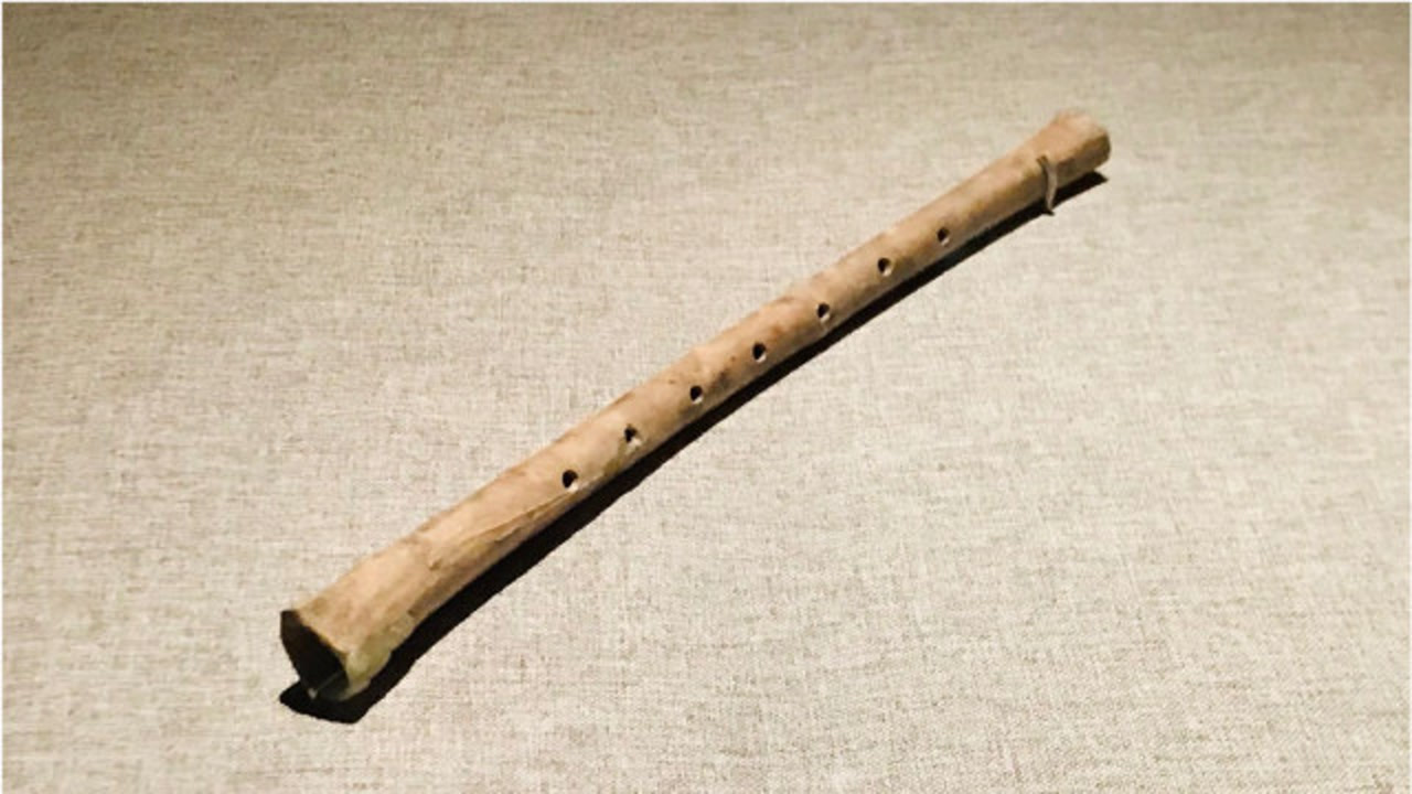 贾湖骨笛 中国古代吹奏乐器 搜狗百科