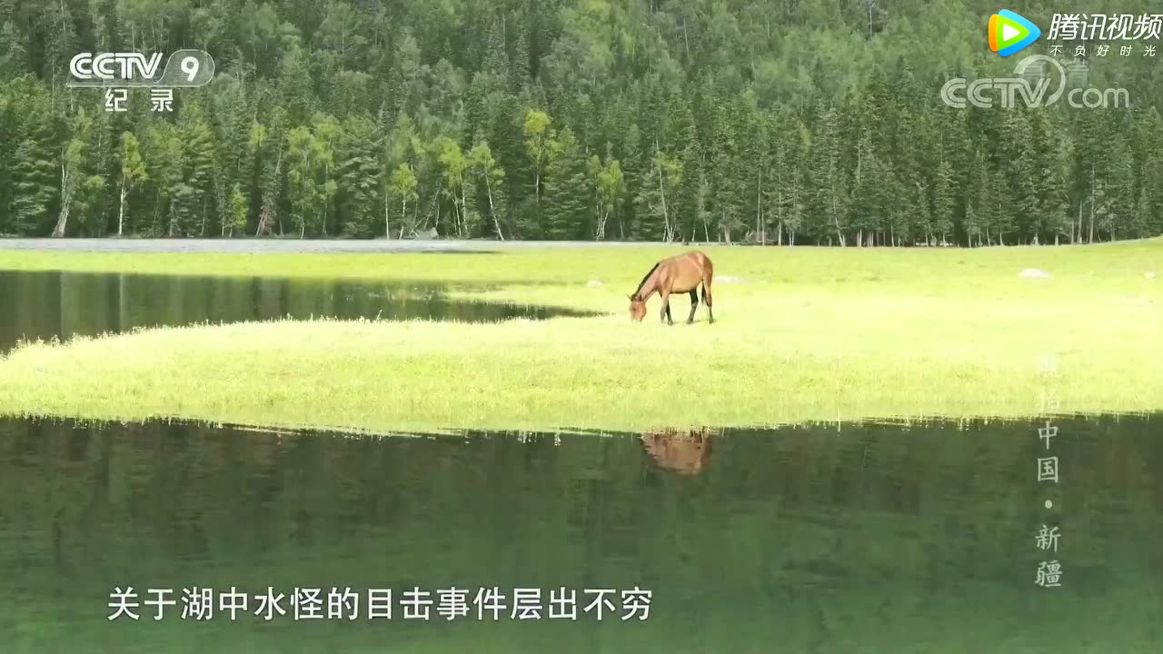 航拍中国第1季航拍新疆喀纳斯湖探秘传说中的水怪 腾讯视频