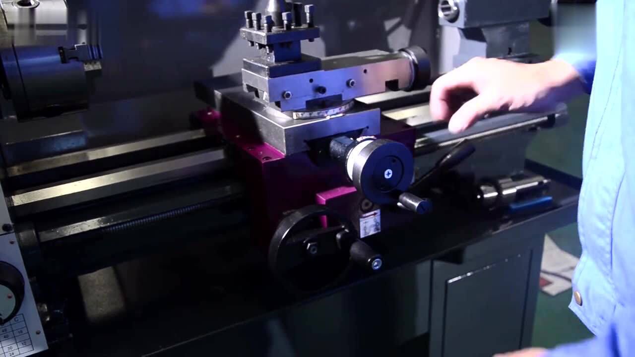 徽盛科技CJM250车床介绍和加工展示_腾讯视频