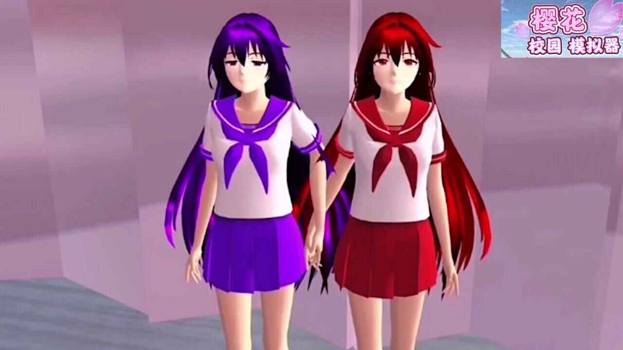 樱花校园模拟器:没有衣服穿了,带着闺蜜和二狗去买衣服,二狗寻找衣服的能力太强了 腾讯视频