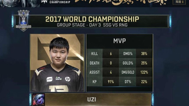 S7英雄联盟总决赛RNG VS SSG 小狗血孽韩国三星_腾讯视频