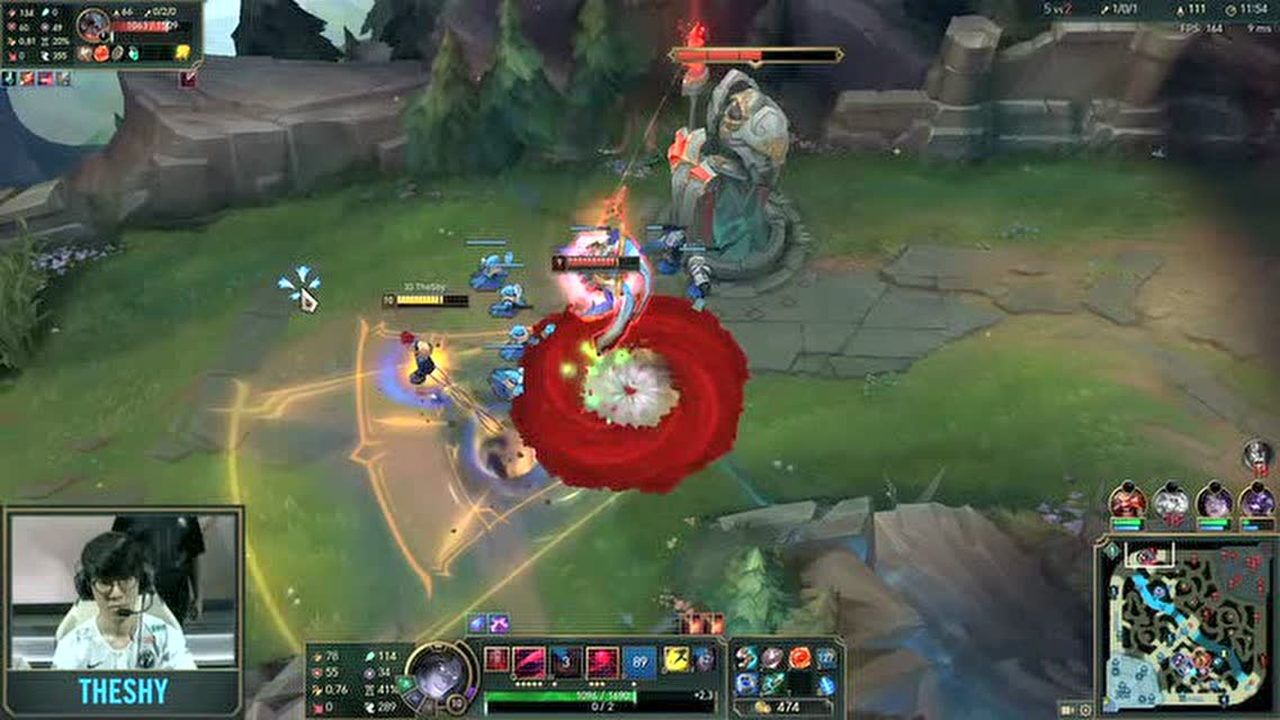 S9第一视角 TheShy吸血鬼 20191020 IG VS TL_腾讯视频