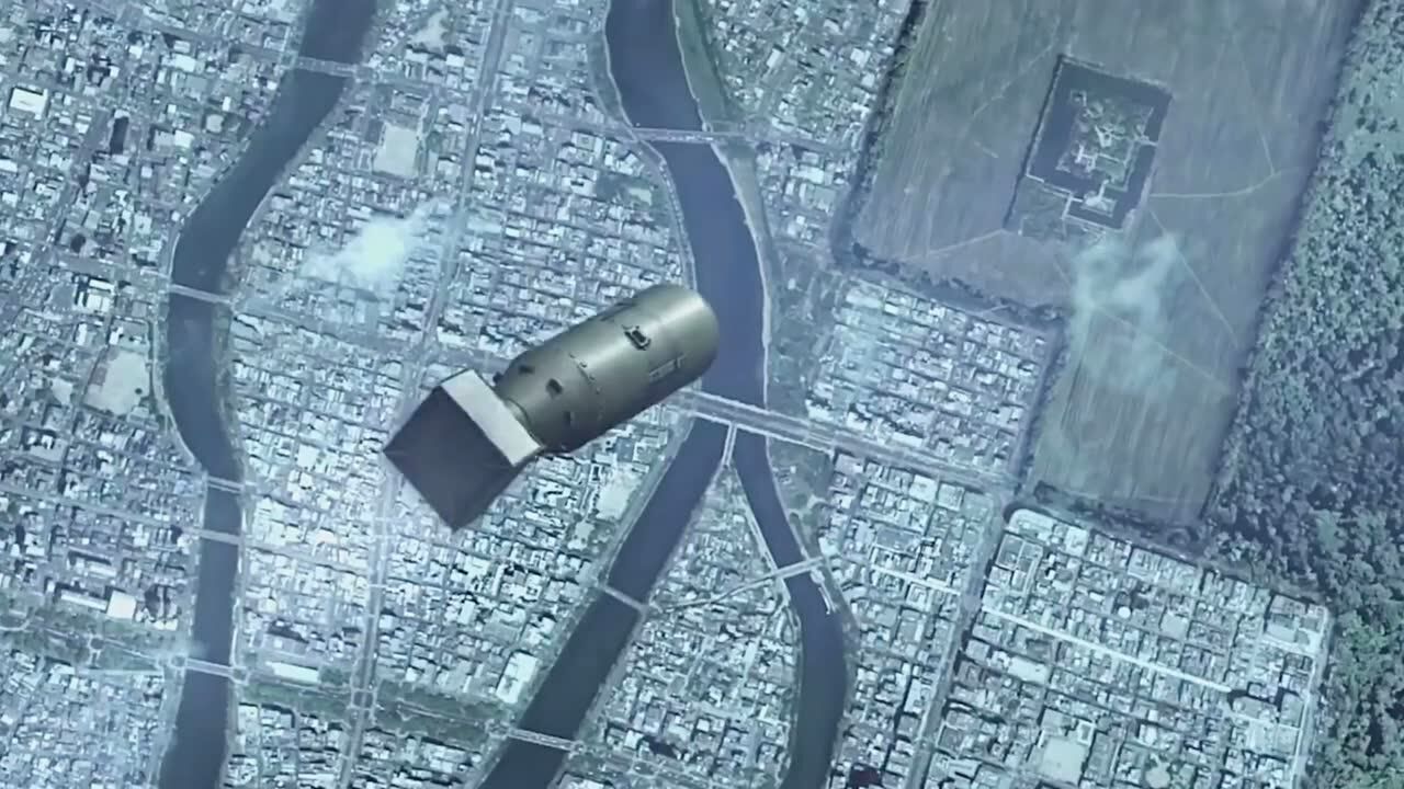 感受下 小男孩”和 胖子”的威力,核弹的威力太恐怖的,希望世界和平腾讯视频