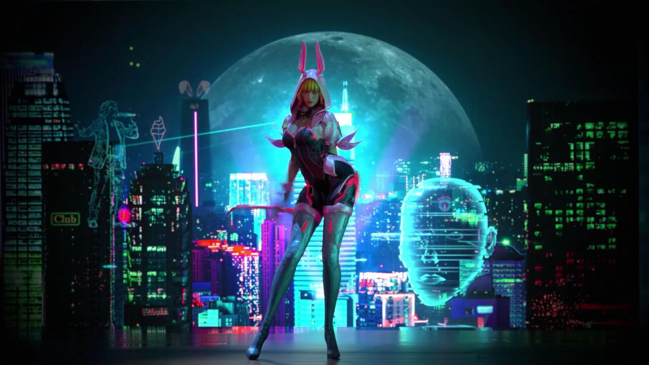 CFHD全新生化角色皮肤——疯狂宝贝 兔女郎_腾讯视频