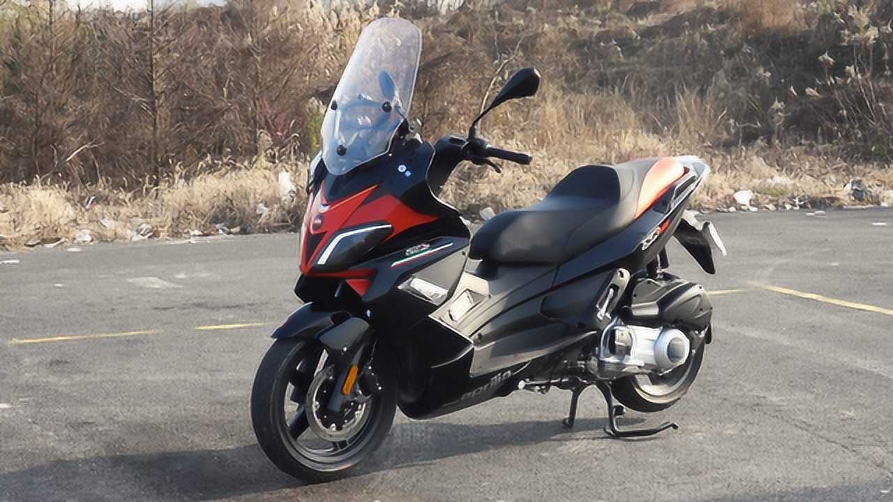 阿普利亚SR MAX 250，骑士网摩托车评测_腾讯视频