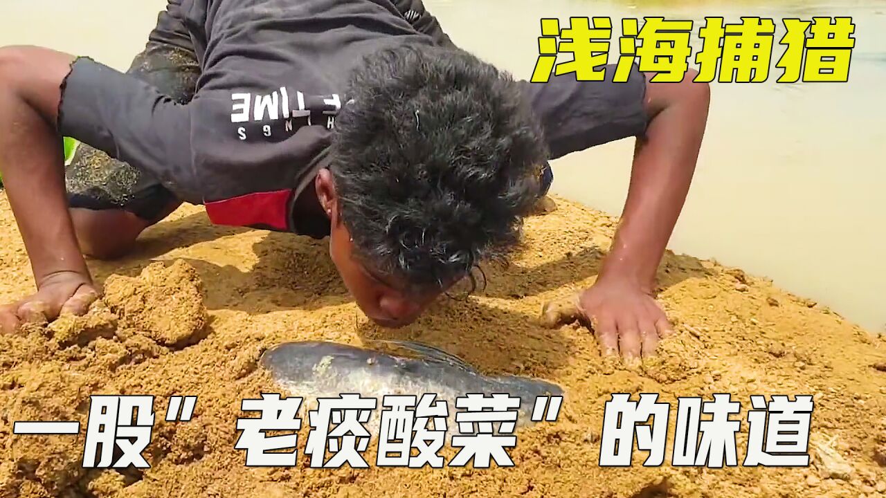 捕鱼系列：泥地里有股 老痰酸菜”的味道，真是小刀划腚，开了眼腾讯视频