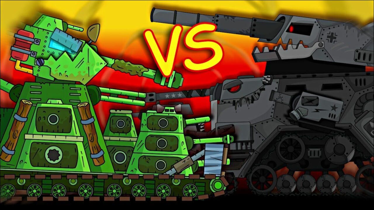坦克世界动画：gerand的kv45 vs good的双层重坦_腾讯视频