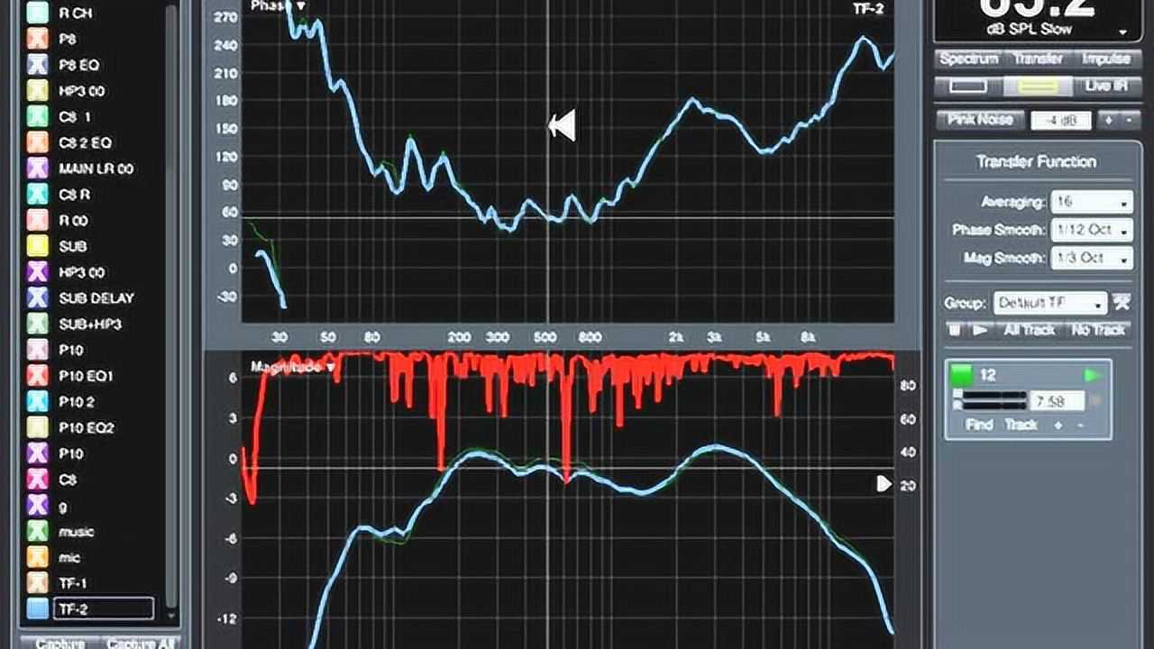 第八集：声学测试软件SMAART 7音响测量教程 均衡改变幅度响应_腾讯视频
