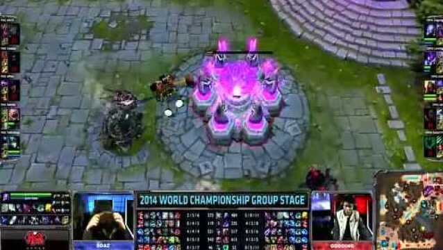 S4赛季 LOL总决赛经典时刻 OMG基地50血极限翻盘！_腾讯视频