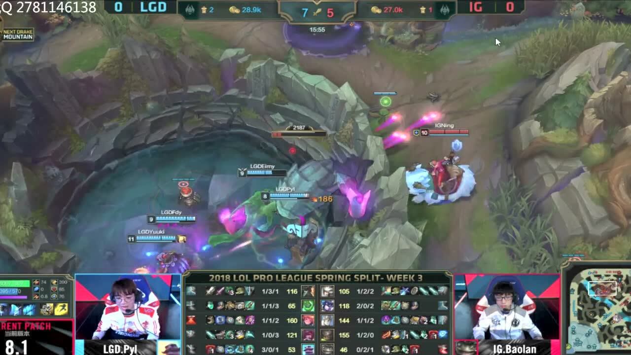 2018LPL春季赛 IGvsLGD 第一场 2.4_腾讯视频