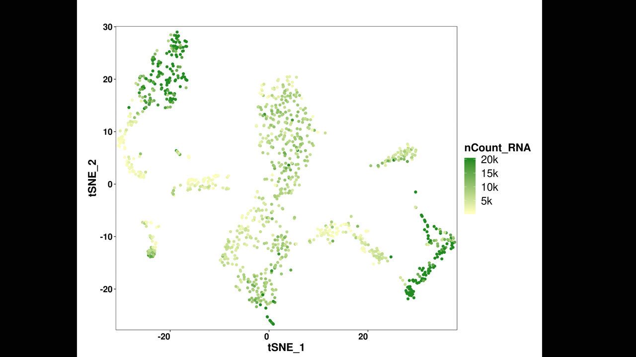 10X单细胞 | tSNE图绘制：UMI-3.Count-TSNE图_腾讯视频