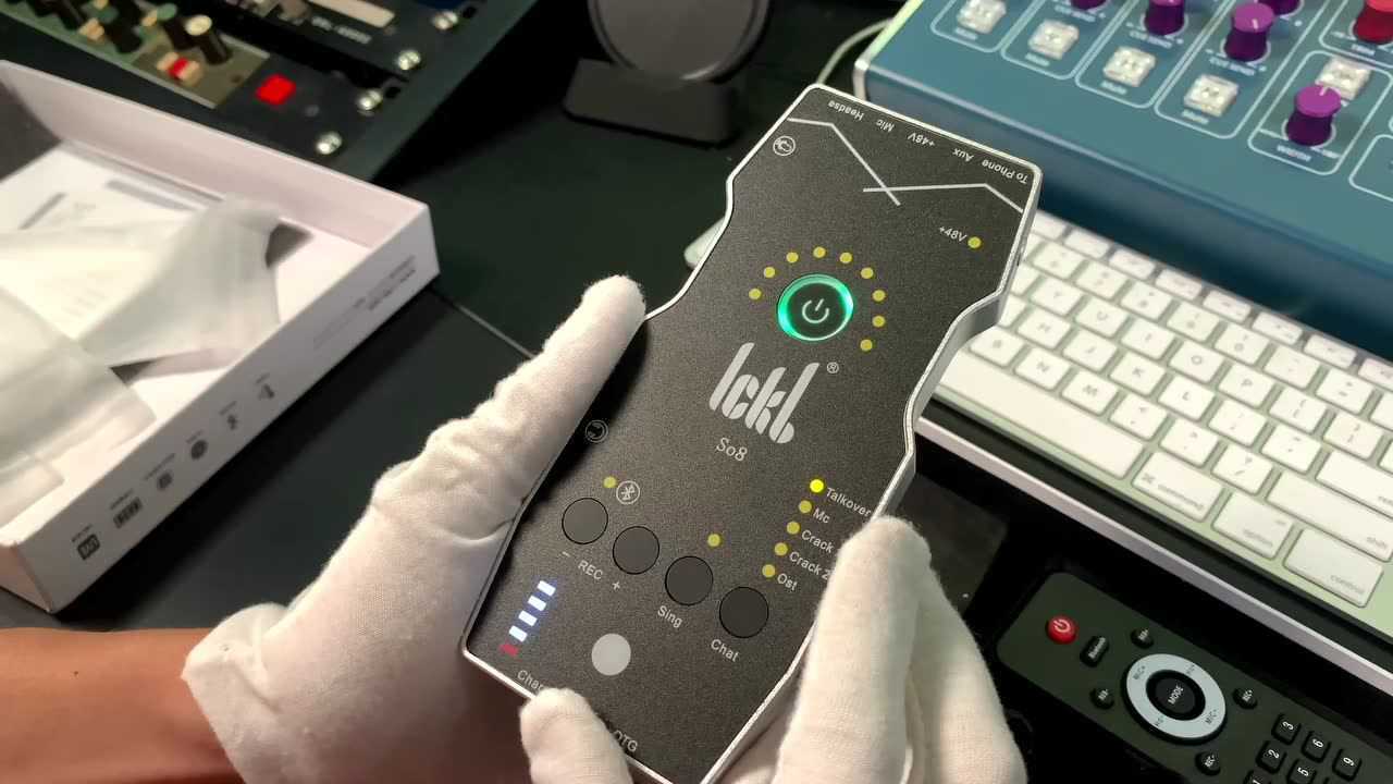 ickb So8第四代声卡打开蓝牙功能视频教程_腾讯视频