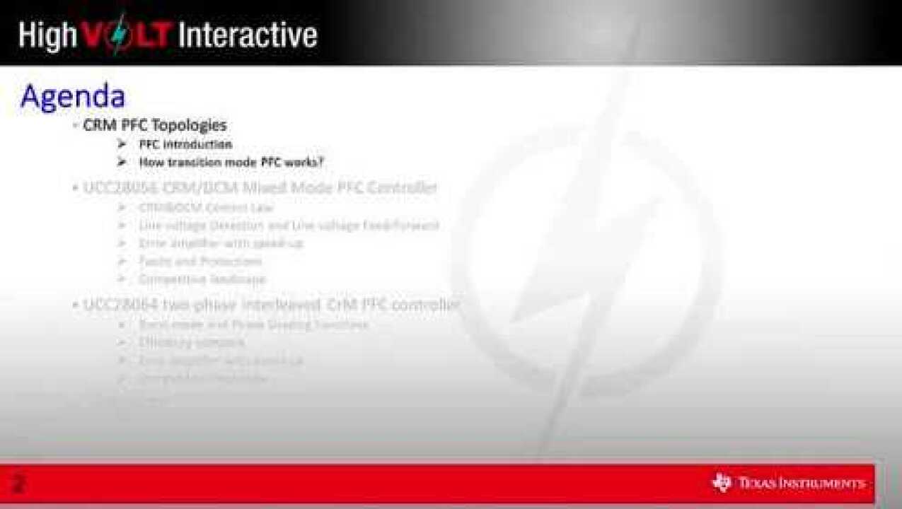 1.2 为你的临界模式PFC提供超强动力 - PFC以及CRM PFC工作原理_腾讯视频