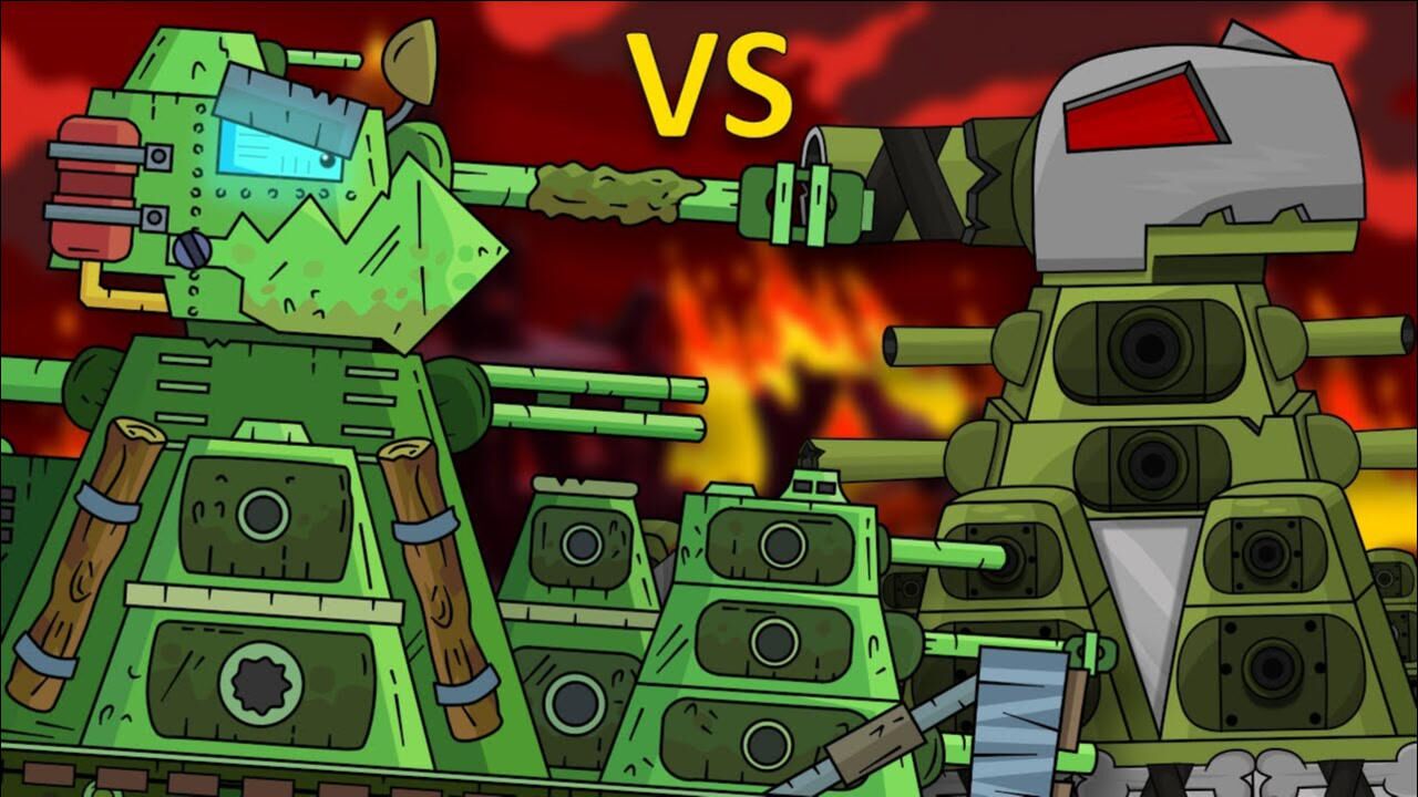 坦克世界动画：kv45 vs kv44_腾讯视频