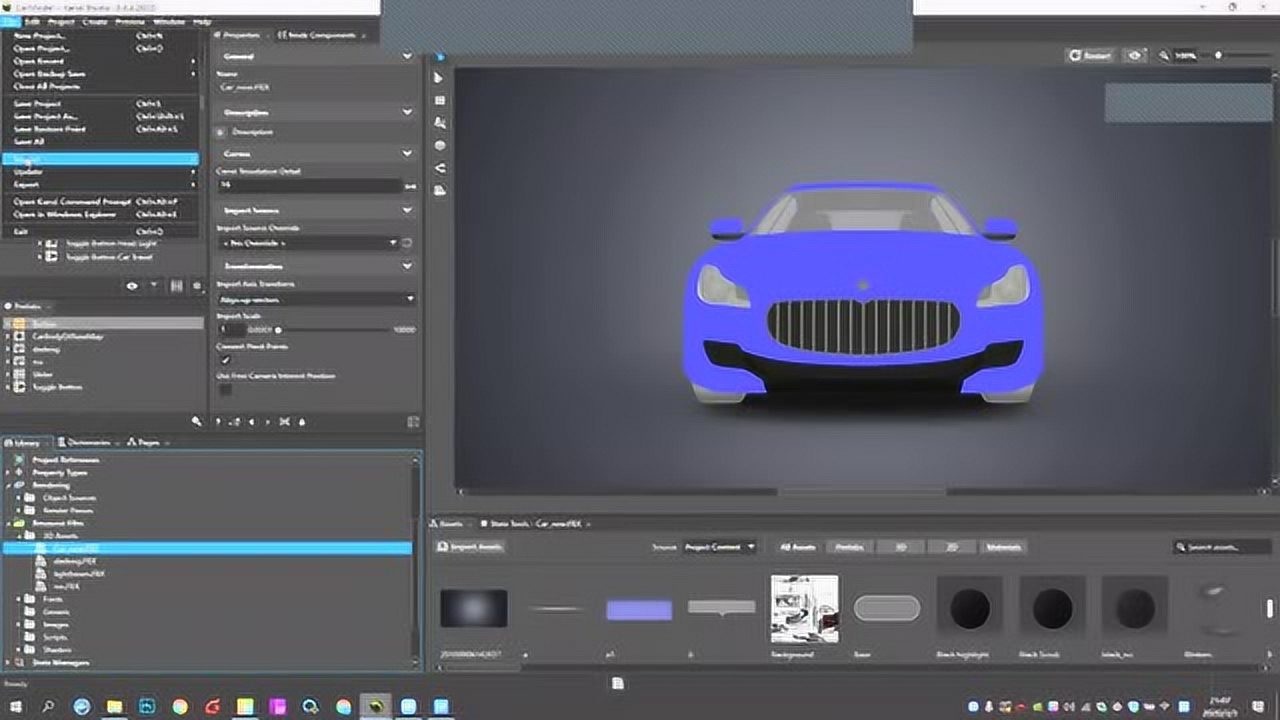 Kanzi介绍及基本操作、3D模型导入与美化_腾讯视频