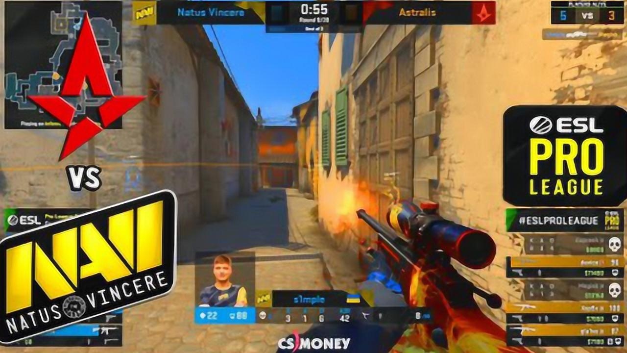 CSGO：ESL职业联赛第11季 Astralis vs NaVi_腾讯视频