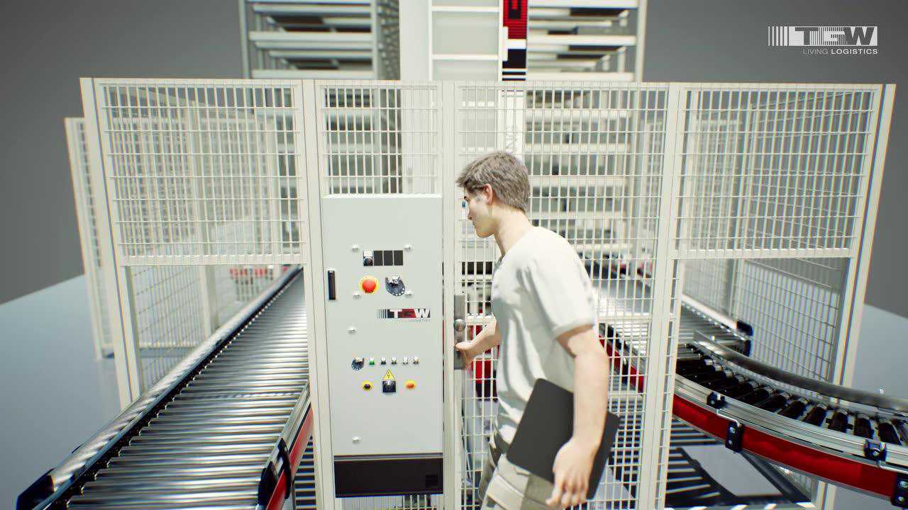 TGW特格威产品|Miniload-Mustang E+箱式堆垛机立体仓库系统ASRS_腾讯视频