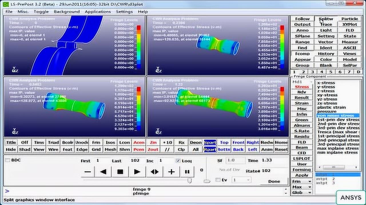 ANSYS LS-DYNA有限元分析视频教程|LS-DYNA_腾讯视频