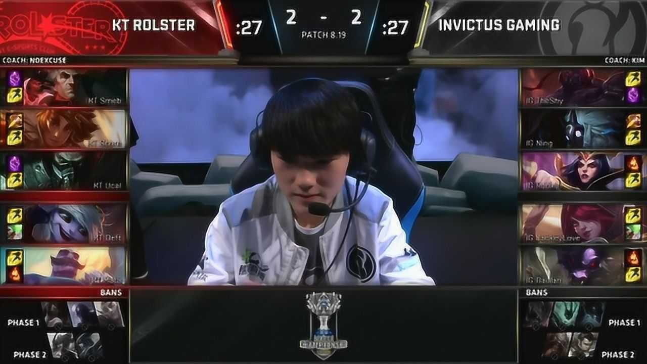 【2018全球总决赛】八强赛 IG vs KT 第5场_腾讯视频