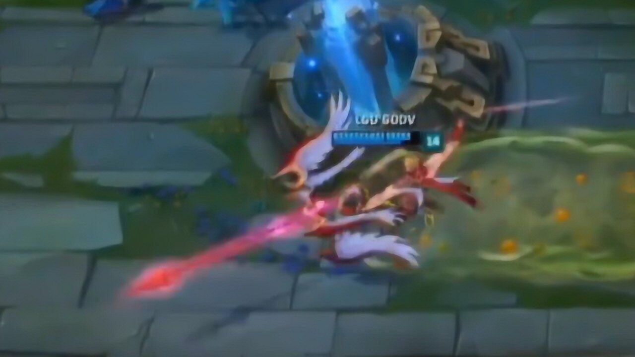 英雄联盟：韦神godv经典反向Q！击坠神明之日！_腾讯视频