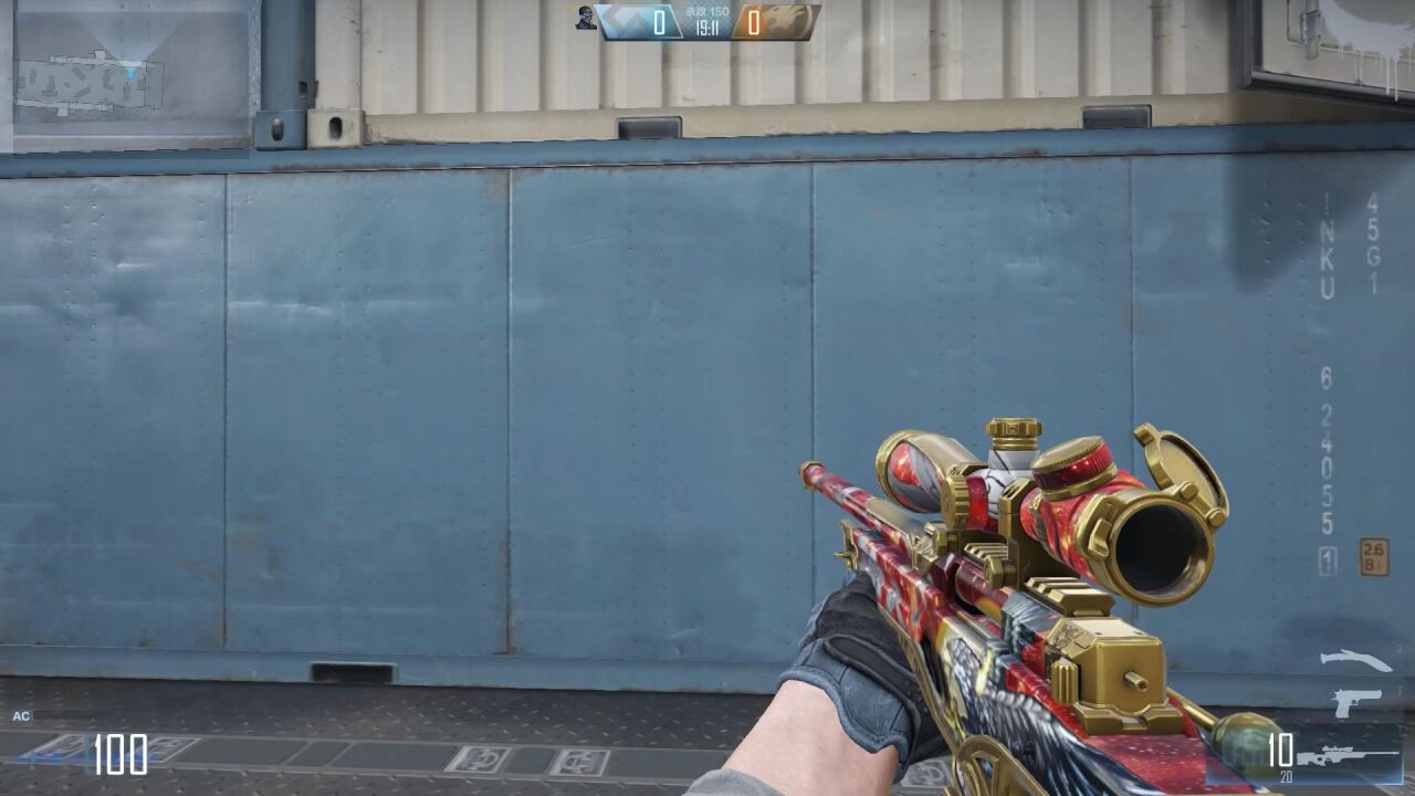 【CFHD】AWM-山海经 鹏 道具展示_腾讯视频