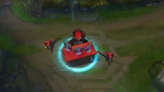 SKT S6冠军皮肤奥拉夫全演示，回程特效不错，模型漂亮_腾讯视频