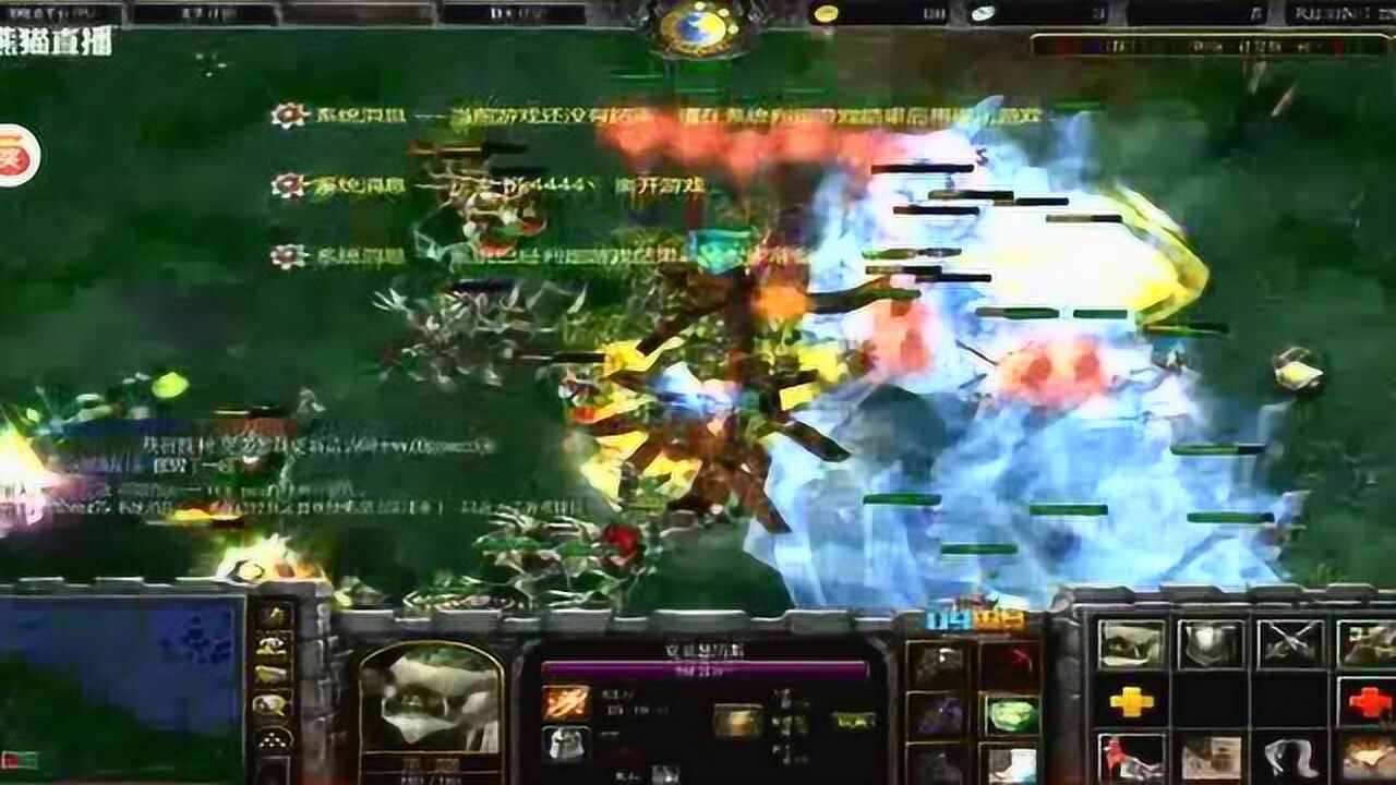 dota决赛伍声2009解说超级精彩的一局60多分钟比赛 差点三路翻盘_腾讯视频