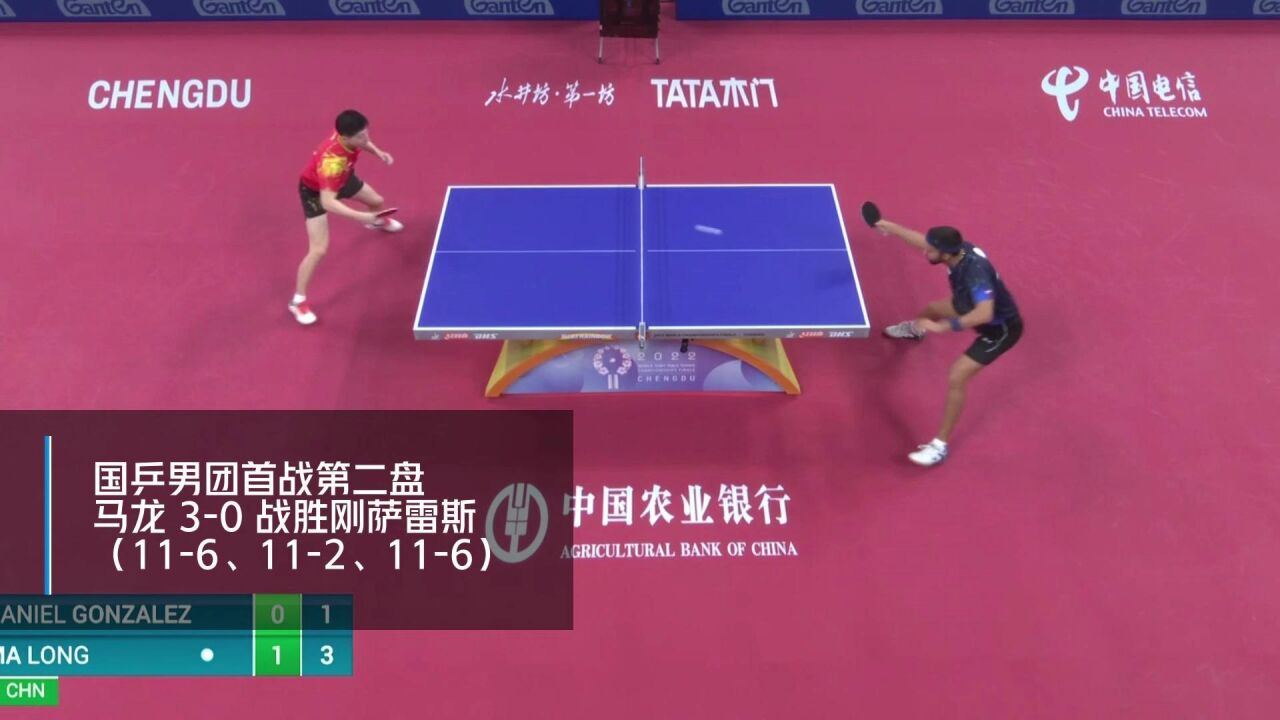 中国男乒首场3比0击败波多黎各!国乒迎来成都世乒赛团体赛首胜 腾讯视频