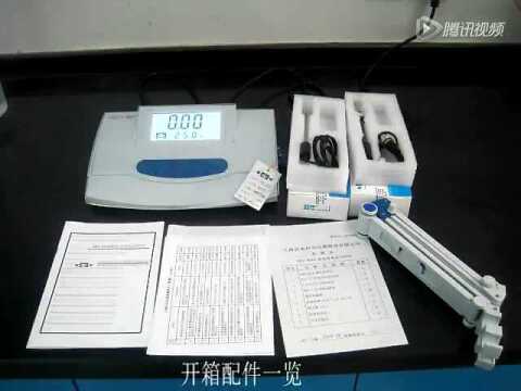 DDS-307A 电导率仪 操作演示_腾讯视频