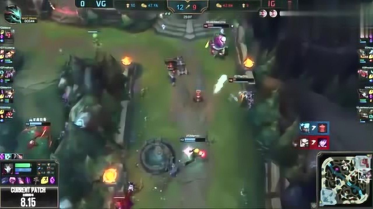 《LOL》IG王校长两次被EZ残血秀死，网友：EZ你可以回家卖红薯了_腾讯视频