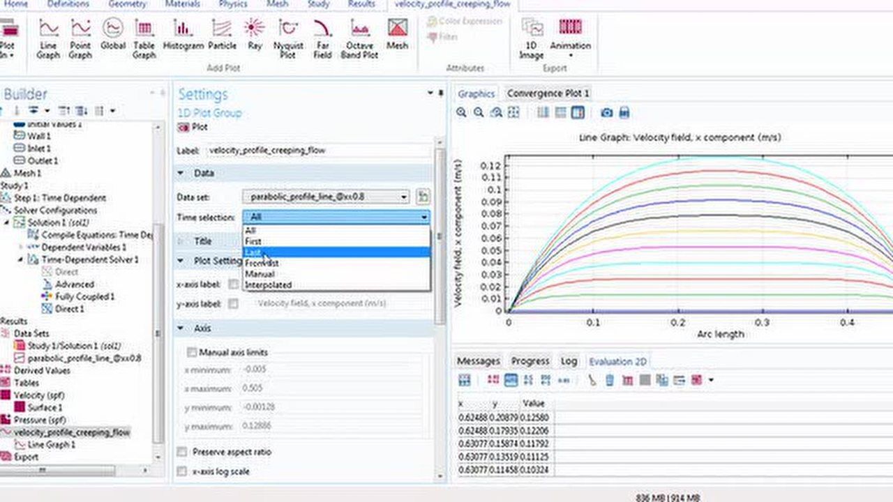 COMSOL学习 | 教你提取COMSOL数据图中的数据_腾讯视频