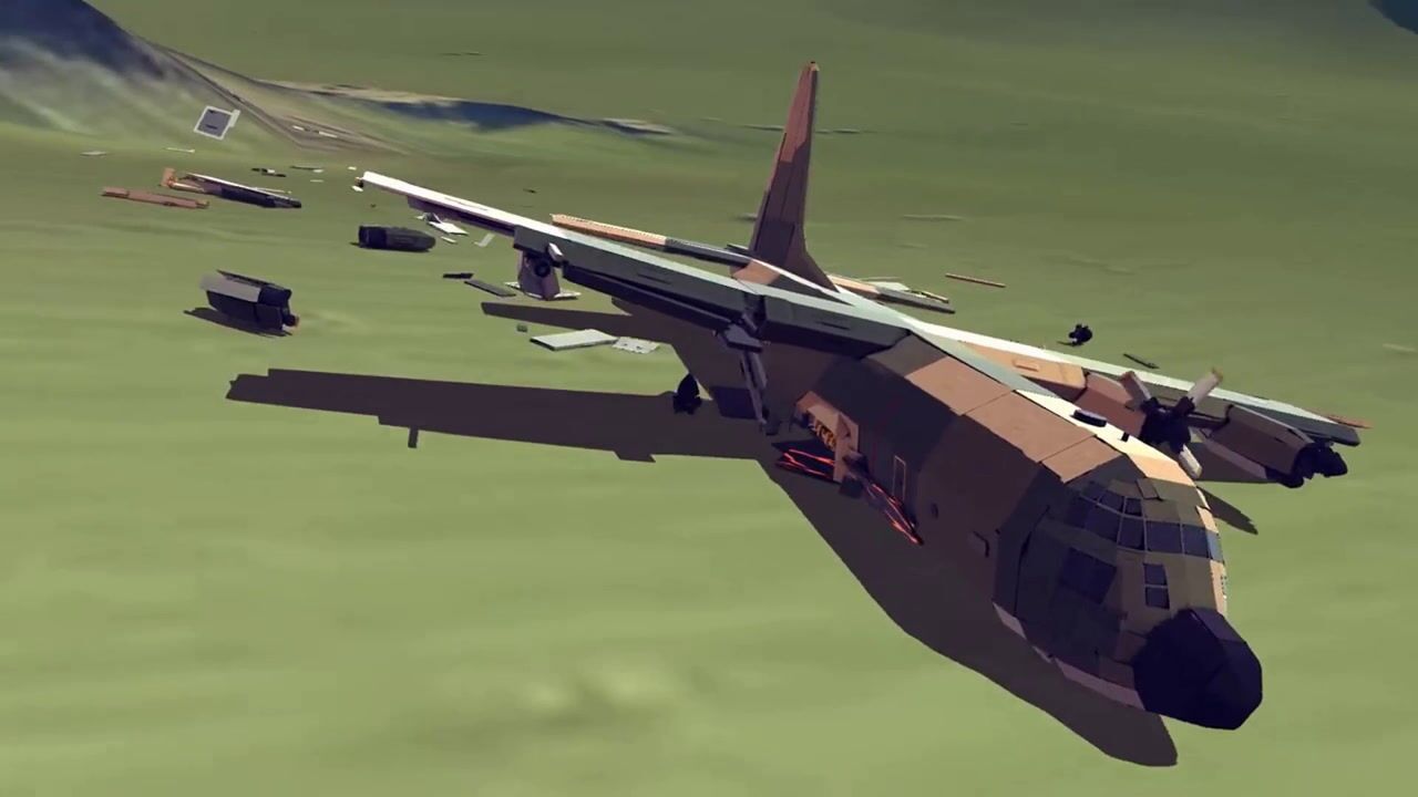 Besiege围攻：飞机被导弹命中紧急迫降＃7，他们是怎么生存下来的_高清1080P在线观看平台_腾讯视频