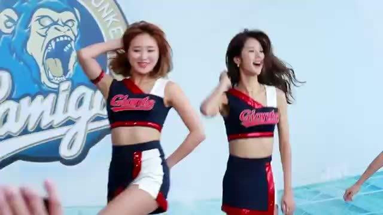 韩国棒球比赛美女啦啦队现场热舞,看的让人感觉到热血沸腾！_高清1080P在线观看平台_腾讯视频