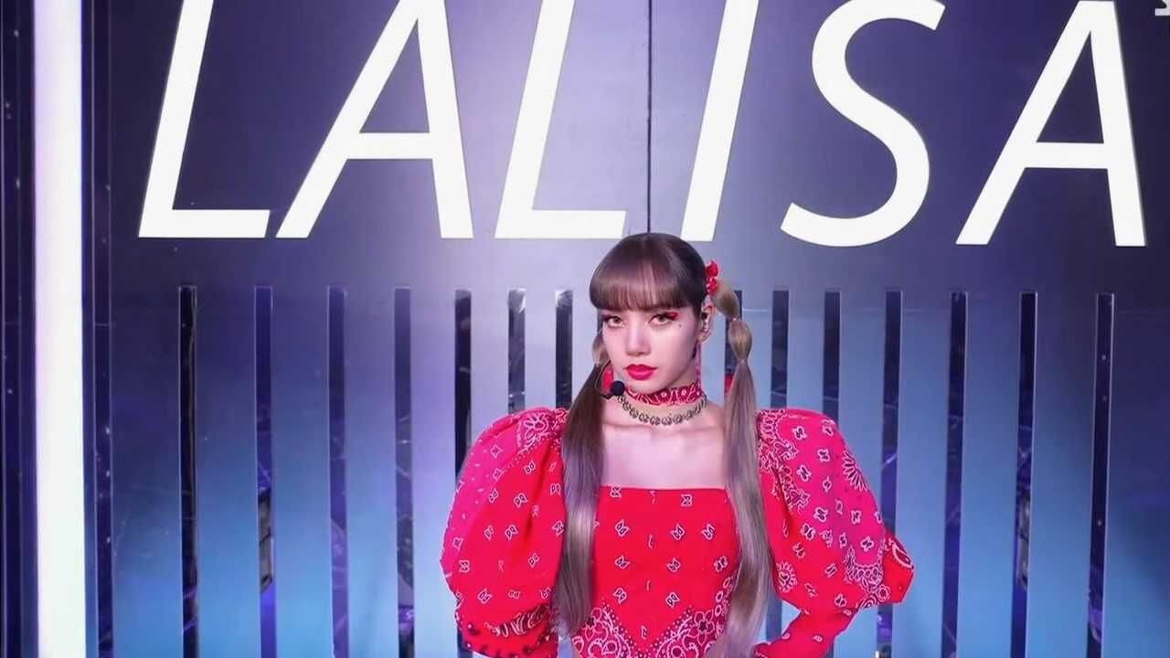 出道“新人”的首打歌舞台！210919 LISA《LALISA》现场版 中韩双字_腾讯视频