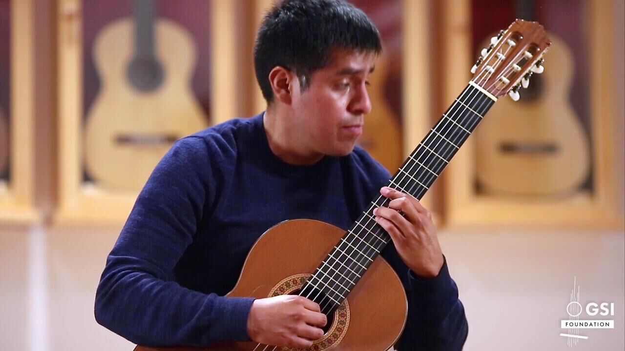 Cueca 《库埃卡舞曲》，巴里奥斯作品，美国吉他艺术家John César演奏_腾讯视频