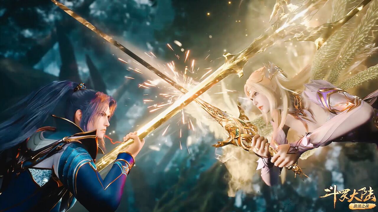 斗罗大陆：一口气看完唐三vs千仞雪的封神之战_腾讯视频