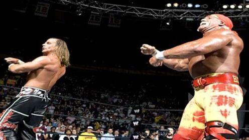 哈桑试图勒死HBK，关键时刻霍根来袭，与HBK组队！_高清1080P在线观看平台_腾讯视频