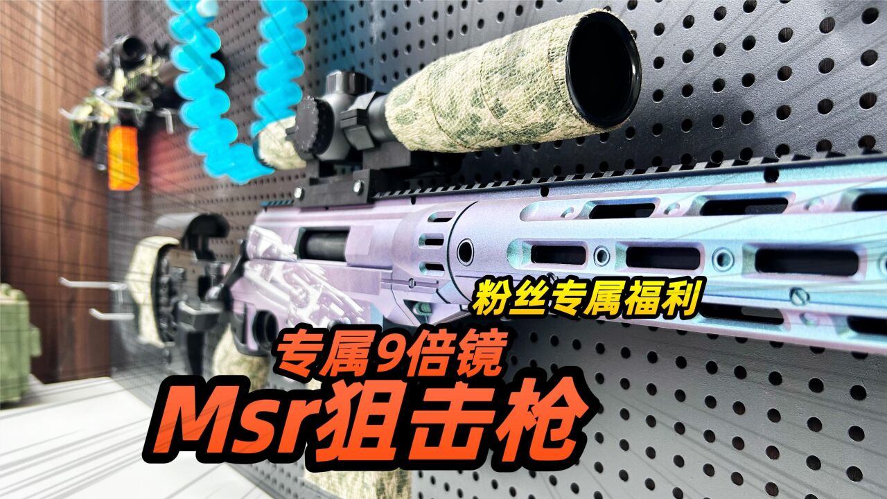 MSR狙击枪，送给一个喜欢玩具的小粉丝_高清1080P在线观看平台_腾讯视频