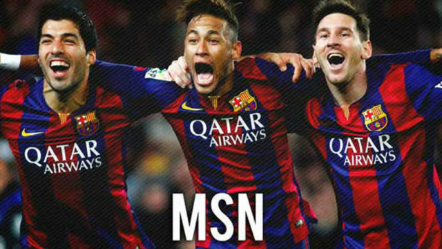 三点连线！MSN组合10大精彩配合破门_腾讯视频