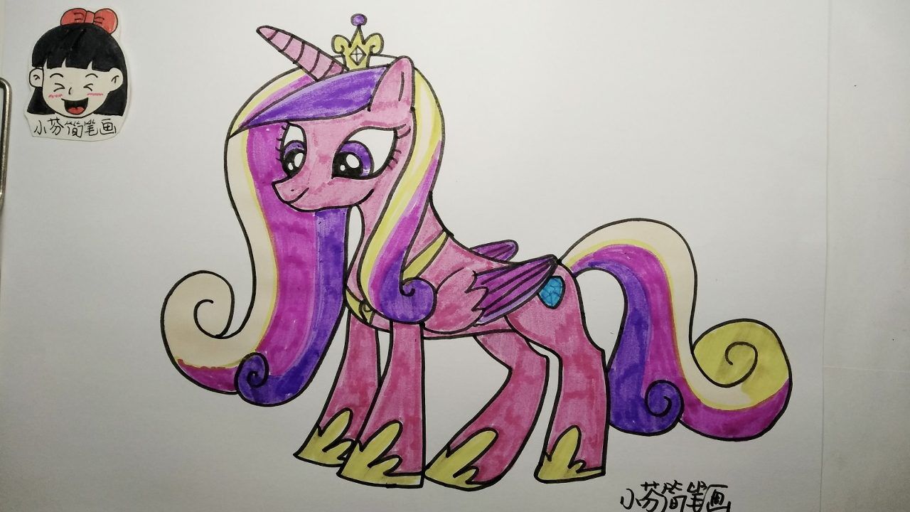简笔画：小马宝莉_高清1080P在线观看平台_腾讯视频