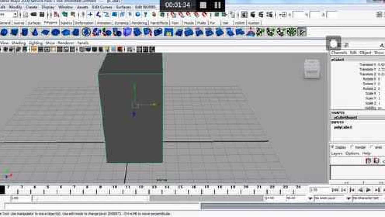 4-maya撤销、复制、加选减选择_腾讯视频