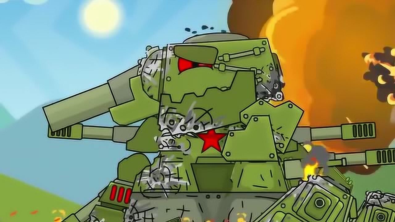 坦克世界：KV44M乘胜追击，镰刀坦克亮出盾牌秒怂了！_高清1080P在线观看平台_腾讯视频