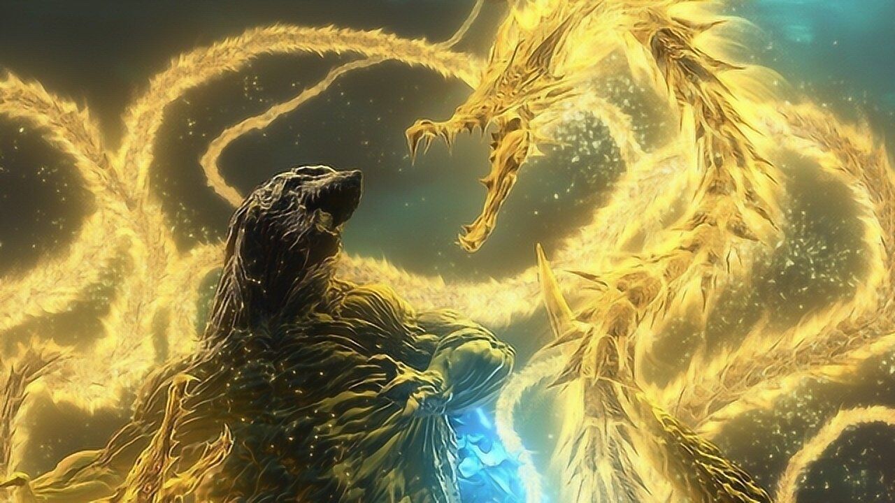 哥斯拉迎来最终对手王者基多拉，一个来自于异次元的神秘力量_腾讯视频
