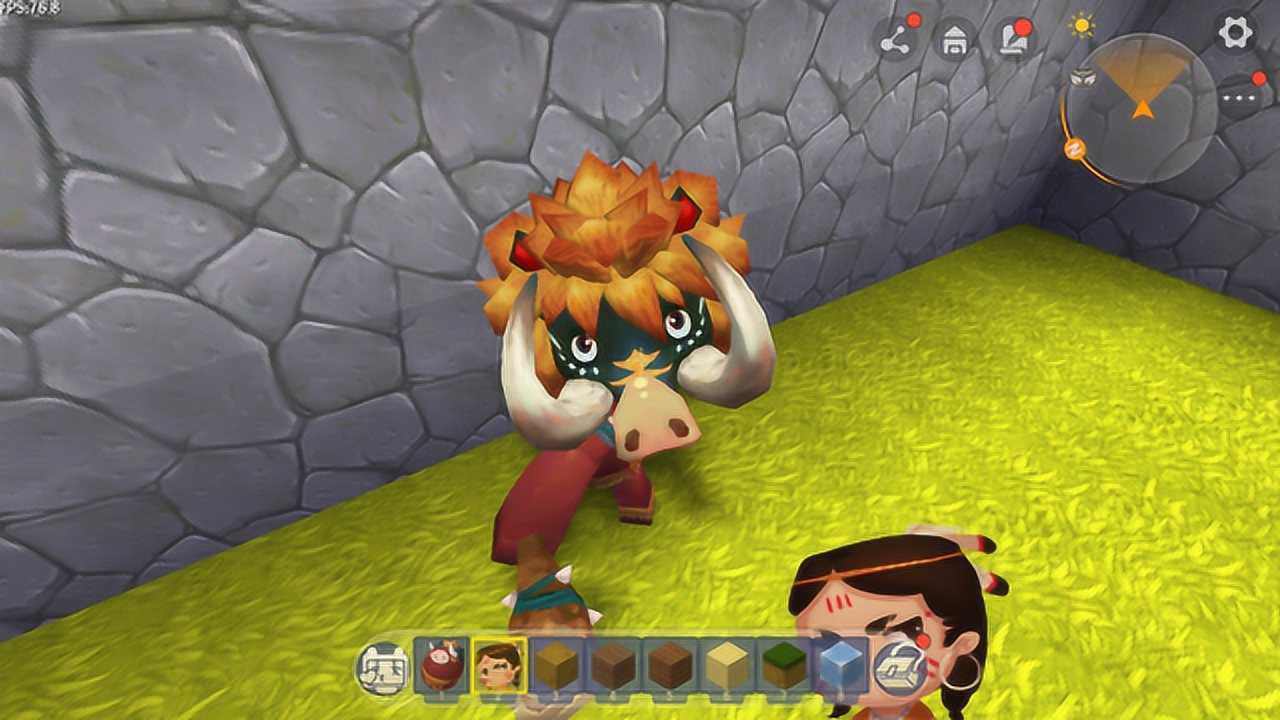 迷你世界：卡卡被100个野人追着打你们收拾会赢_高清1080P在线观看平台_腾讯视频