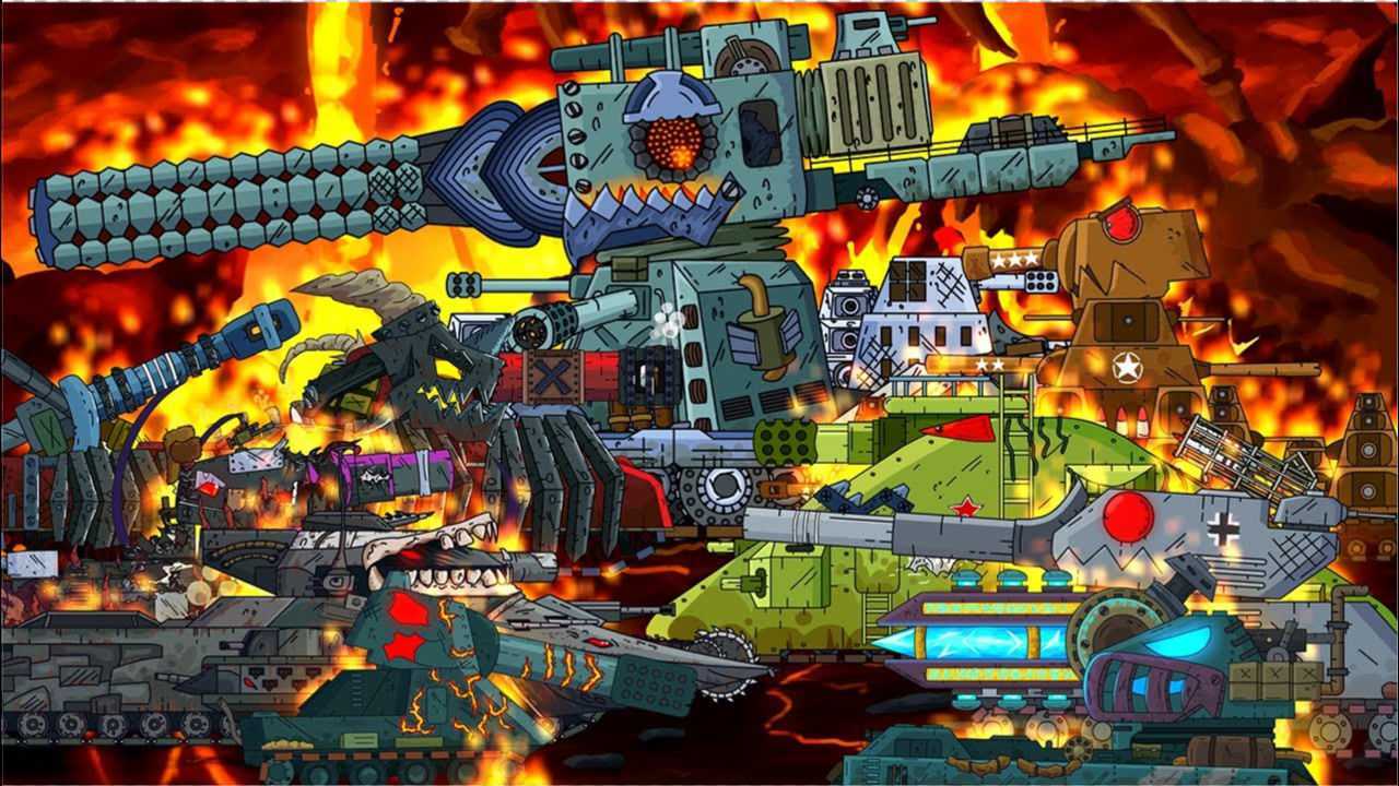 坦克世界动画：kv44的战斗开始_腾讯视频