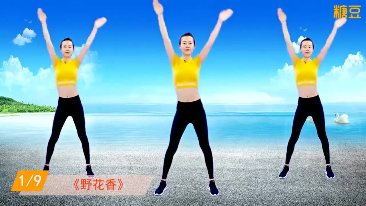瘦肚子健身操01（21分钟口令版） 腾讯视频