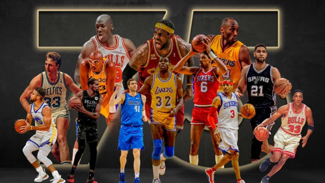 鸿篇巨制！NBA75周年75大巨星超燃瞬间 湖人绿军占一半_腾讯视频