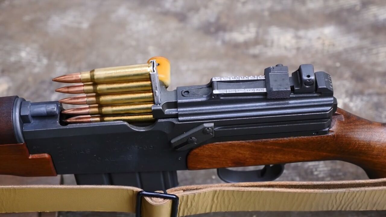 MAS49半自动步枪，不及“大八粒”的销量与名气，但是性能不差_腾讯视频