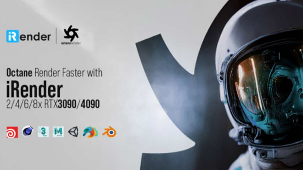 【中字】Cinema4D Octane Render RTX 3090 iRender Cloud 云渲染演示视频 RRCG_腾讯视频